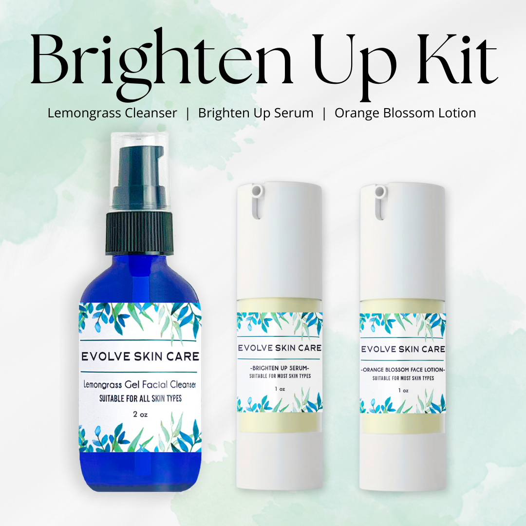 Evolve Skin Care Brighten Up Kit | Natural Ingredients | Quality Facial ...