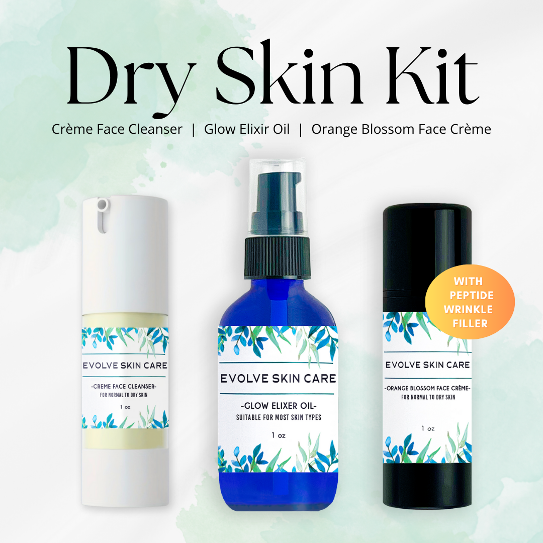 Evolve Skin Care Dry Skin Kit | Natural Ingredients | Quality Facial Care