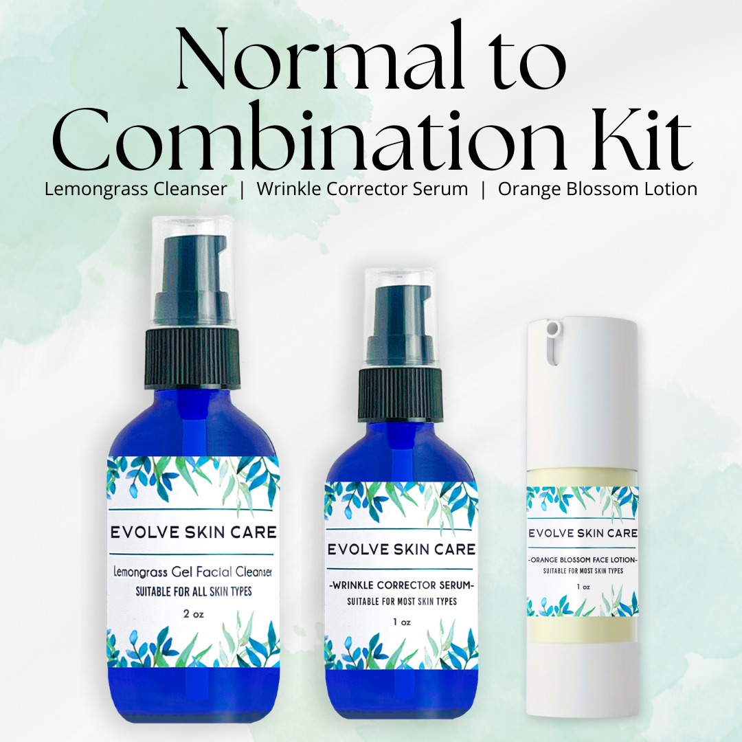 Evolve Skin Care Normal to Combination Skin Care Kit | Natural ...