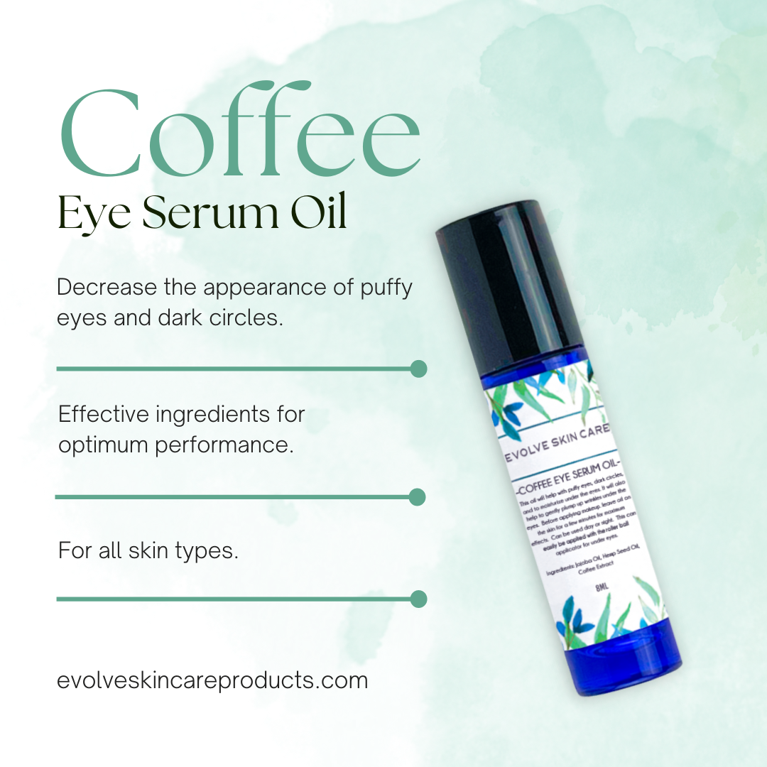 Evolve Skin Care Coffee Eye Serum Oil | Natural Ingredients | Quality ...